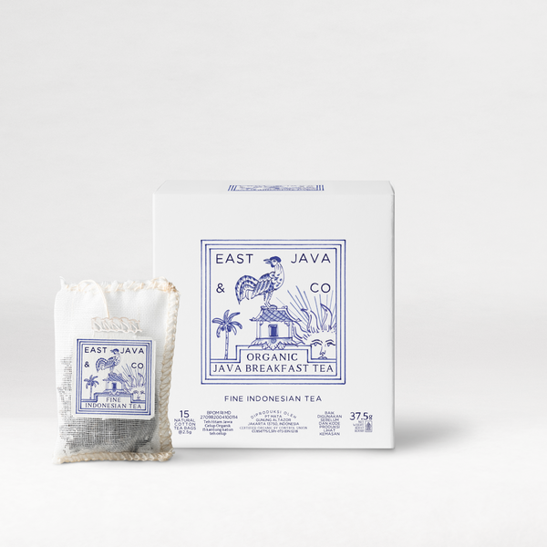 Organic Java Breakfast - 15x Cotton Tea Bags Cube – East Java & Co ...